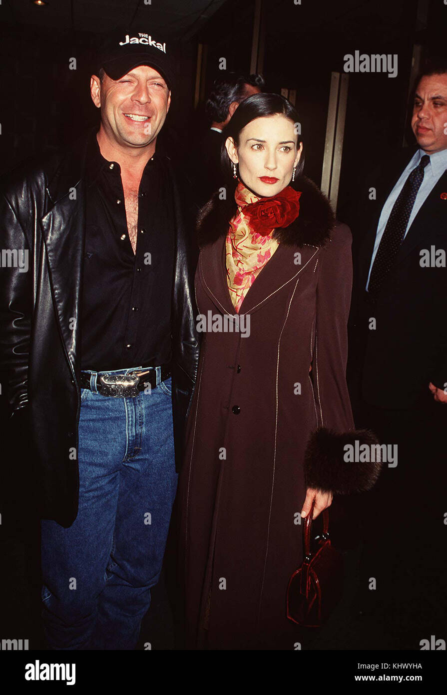 Demi Moore and Bruce Willis Stock Photo - Alamy