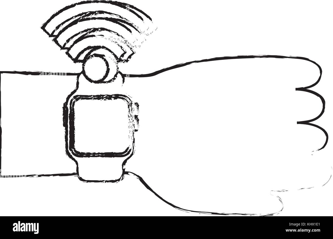 Ecommerce smartwatch Stock Vector Images - Alamy