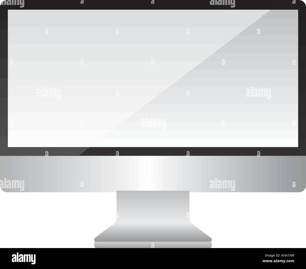 monitor computer technology device screen Stock Vector Image & Art - Alamy