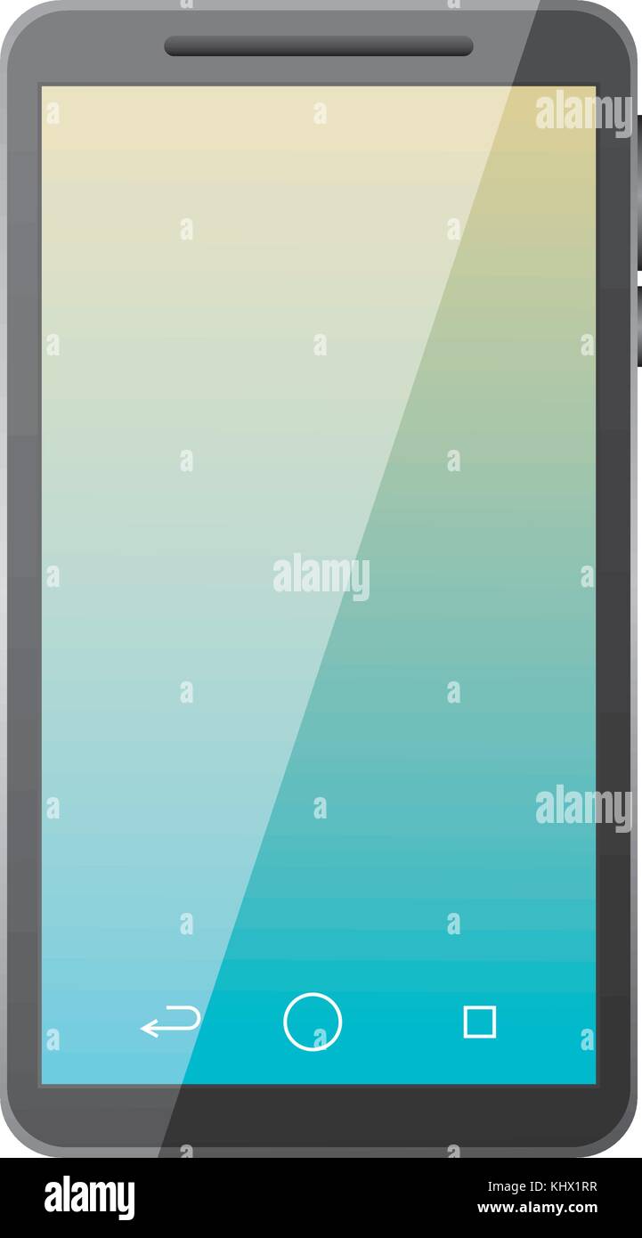mobile phone gadget technology touch screen Stock Vector Image & Art ...