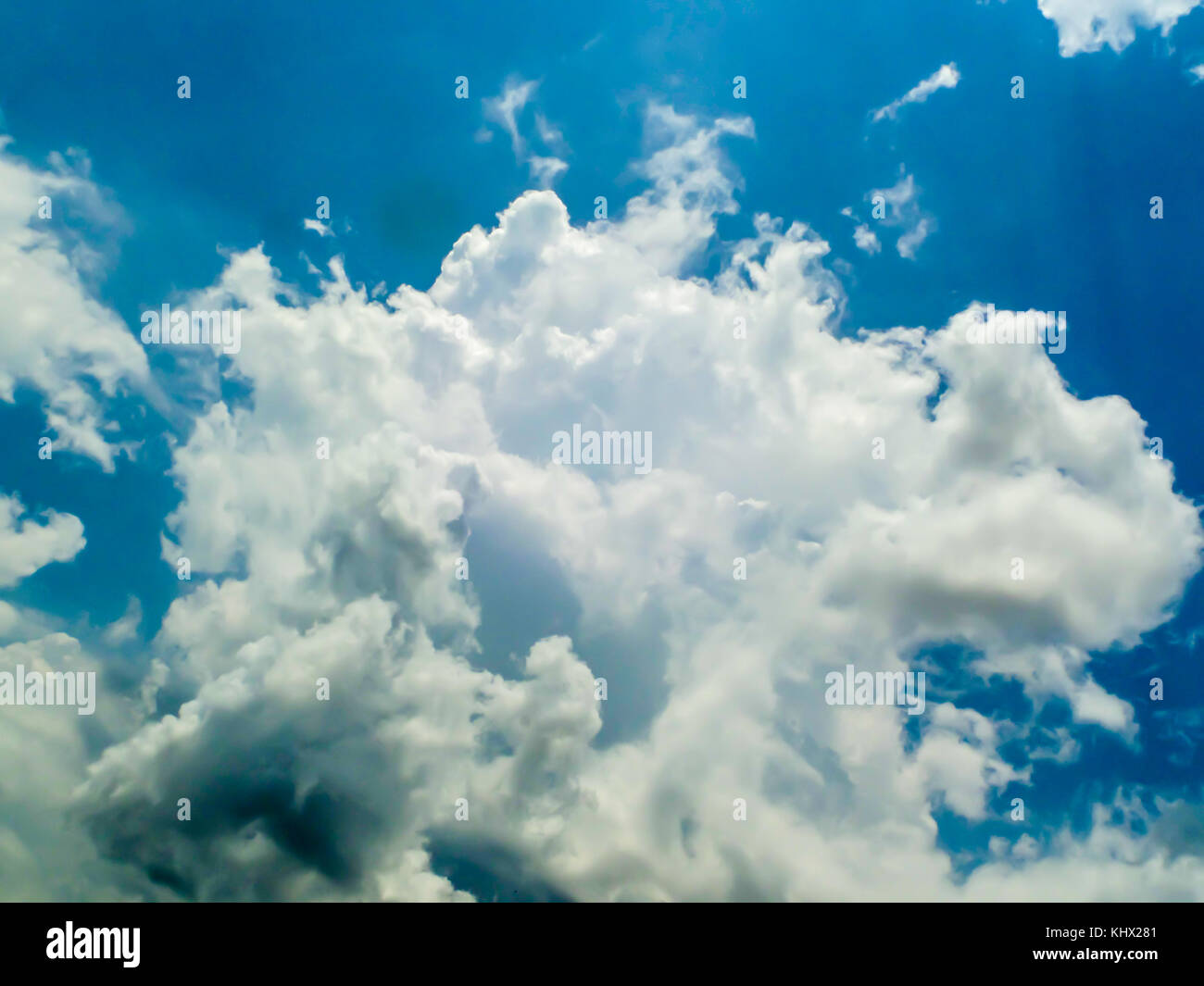 cloud sky and heaven sunshine a day Stock Photo - Alamy