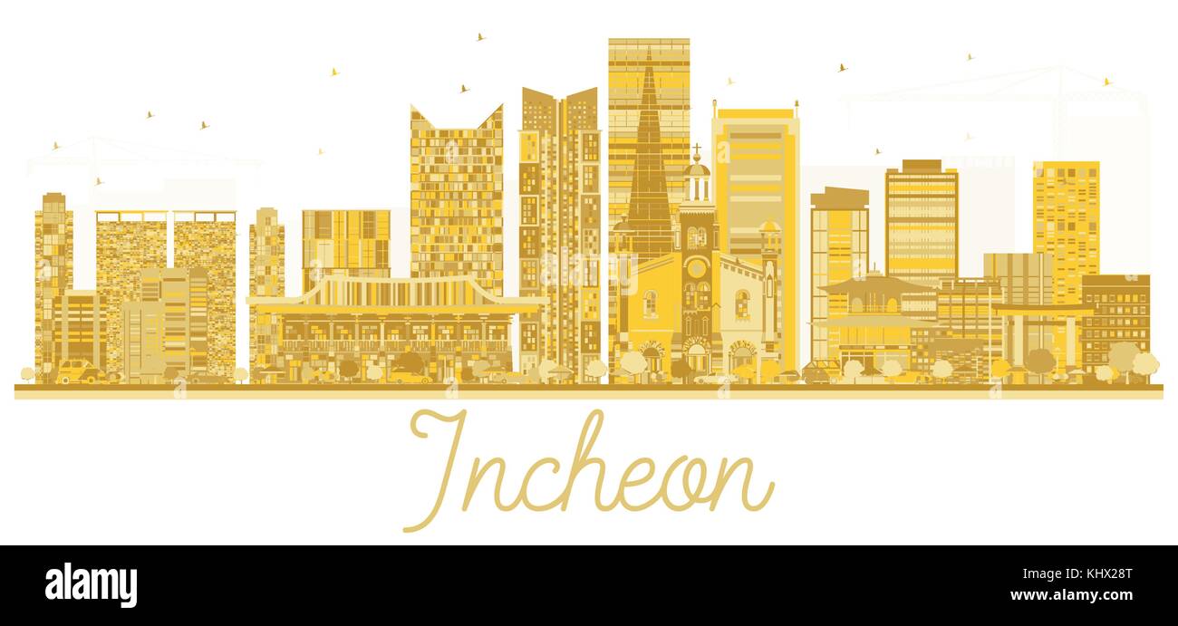 Incheon landmarks Stock Vector Images - Alamy