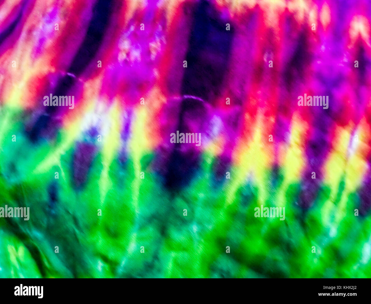 purple green abstract hand painted green nodular batik muti-color ...