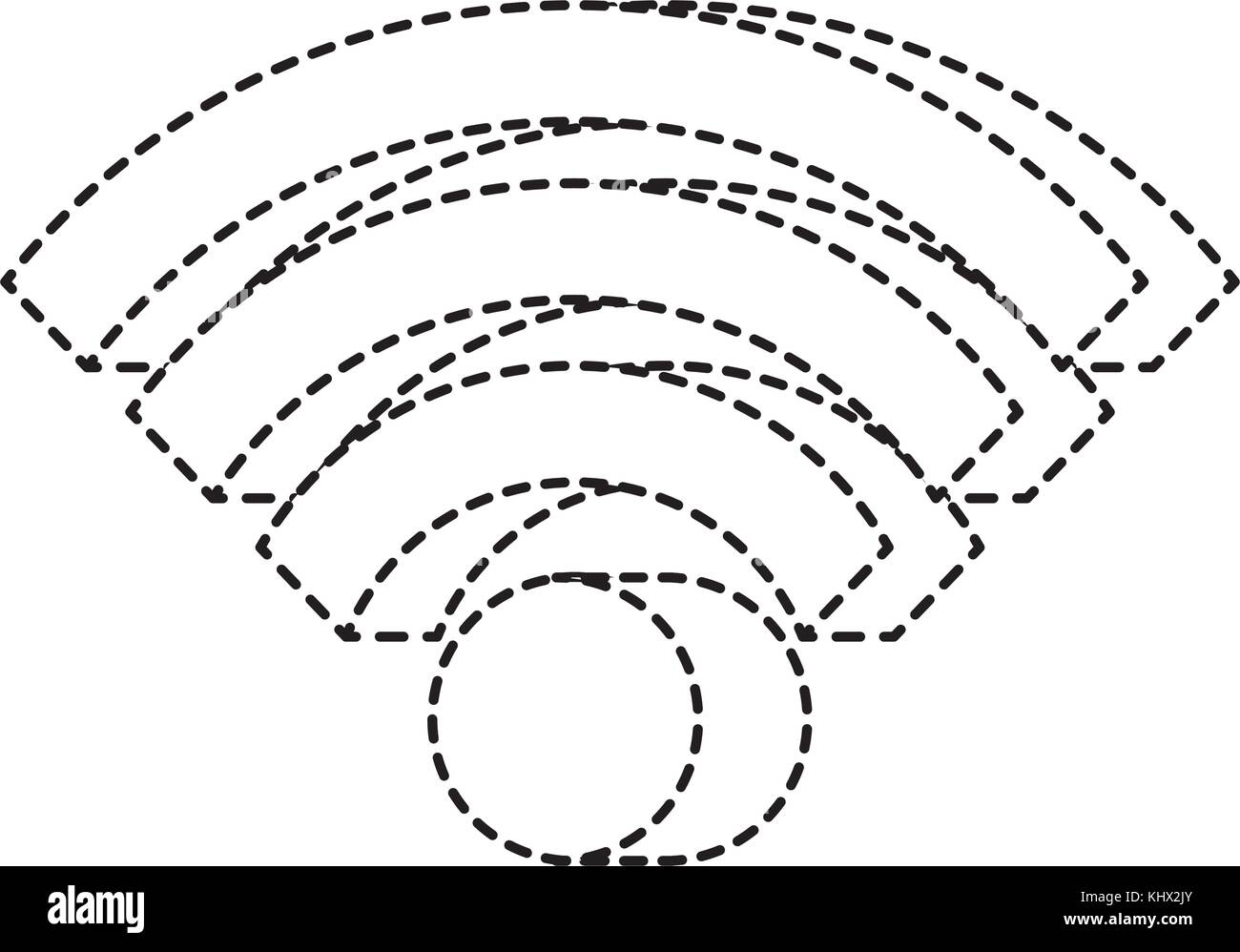 wifi internet connection digital sign Stock Vector Image & Art - Alamy