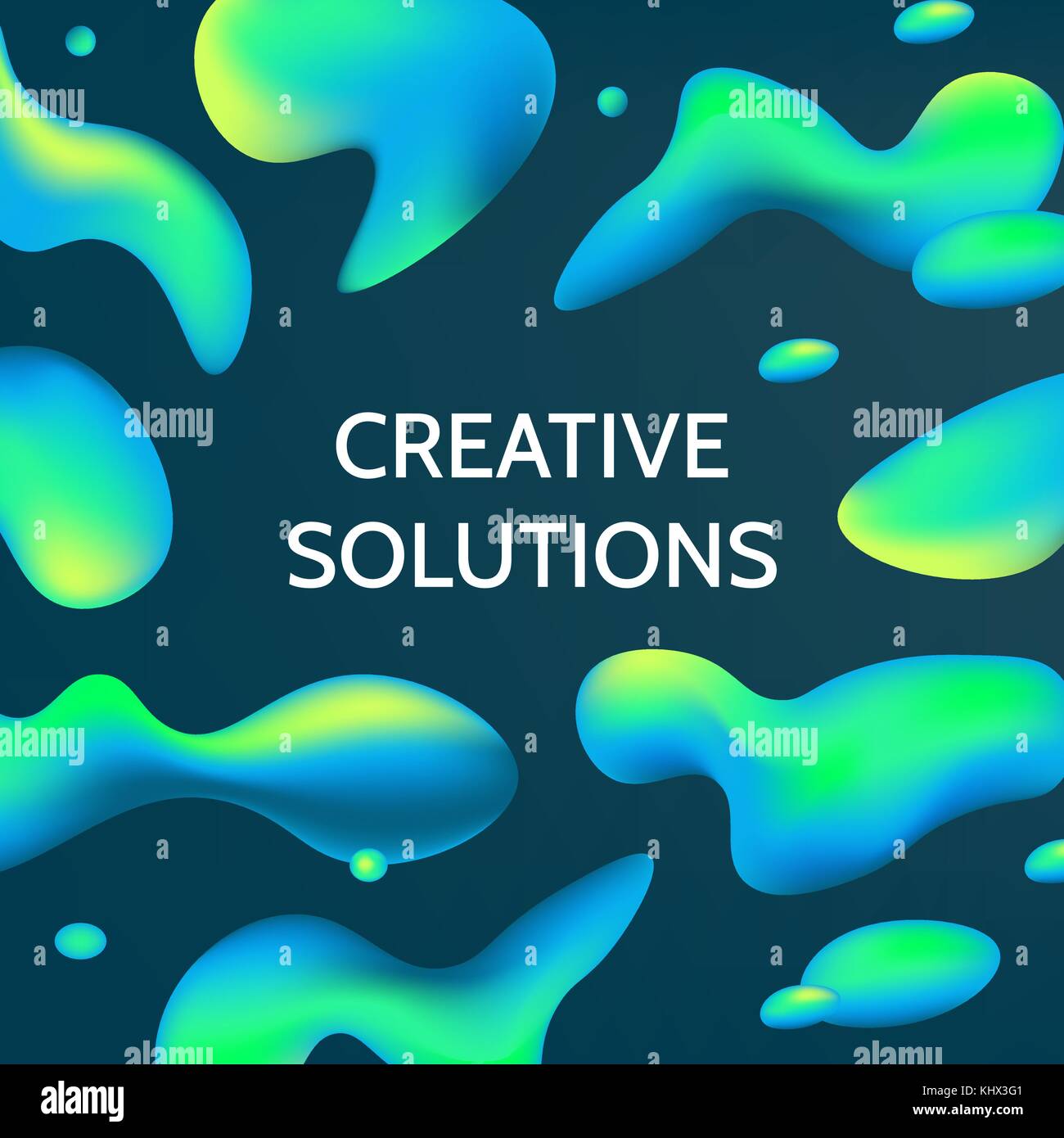 Fluid color shapes Stock Vector Image & Art - Alamy