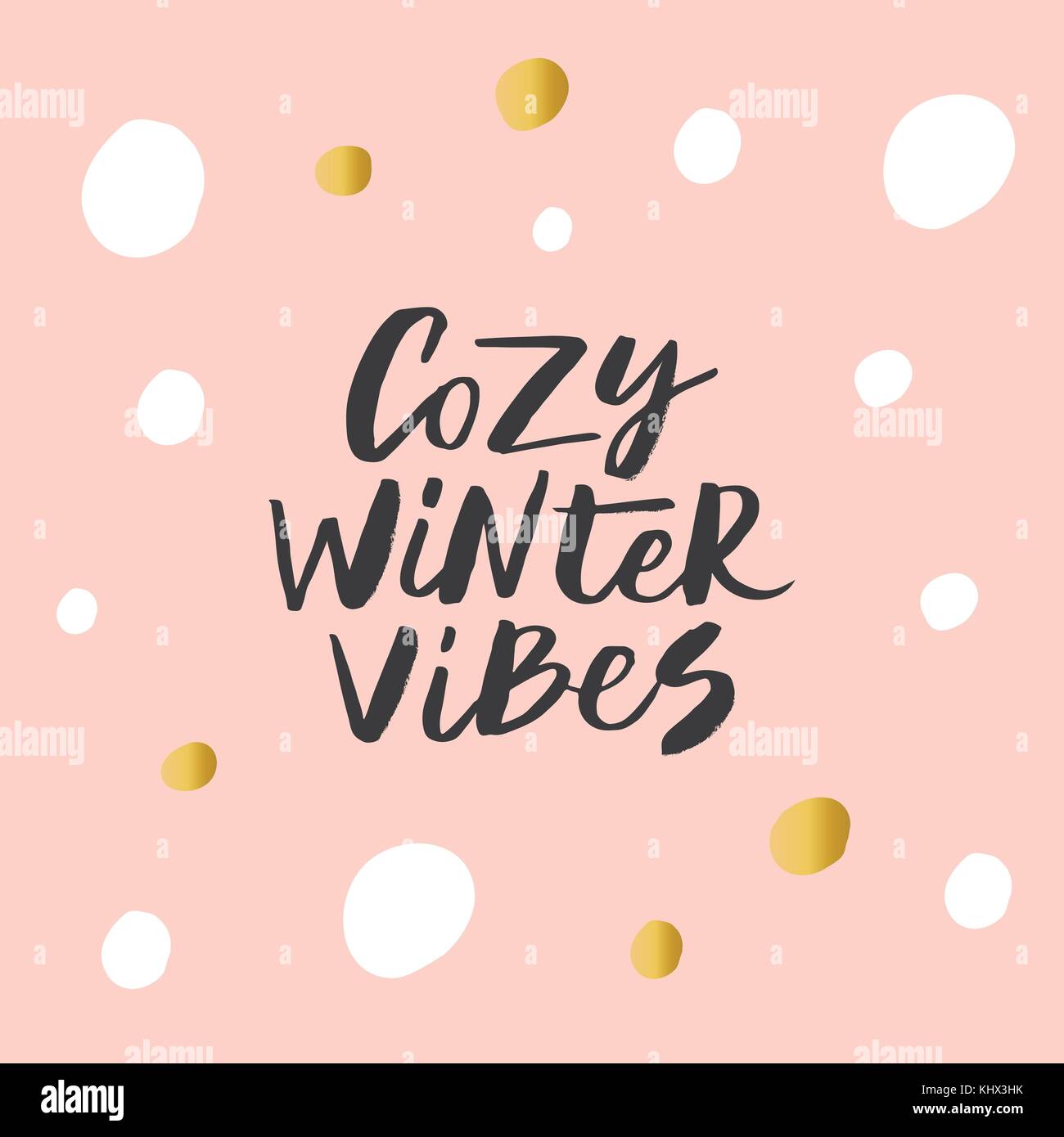 Cozy winter vibes Stock Vector Image & Art - Alamy