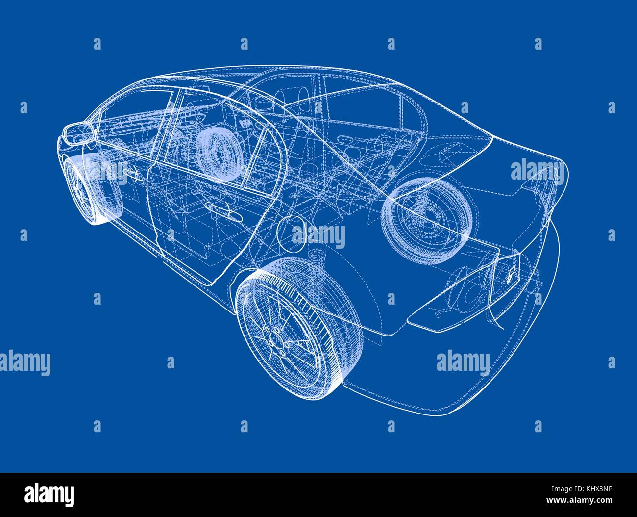 Car sketch. Vector Stock Vector Image & Art - Alamy