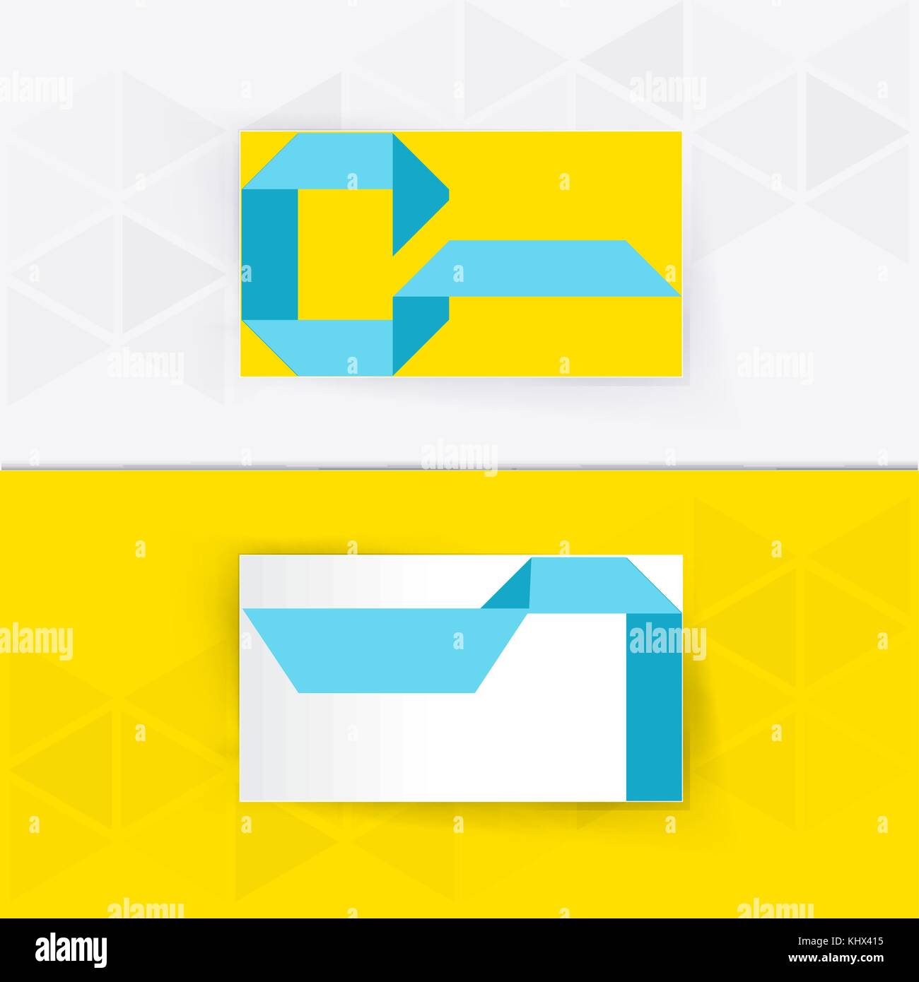 Abstract blank name card template for business artwork. eps 10 Stock ...