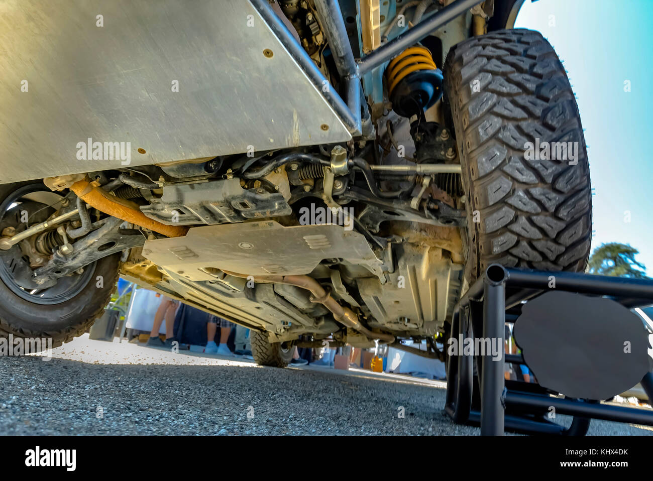 Land rover chassis hi-res stock photography and images - Alamy