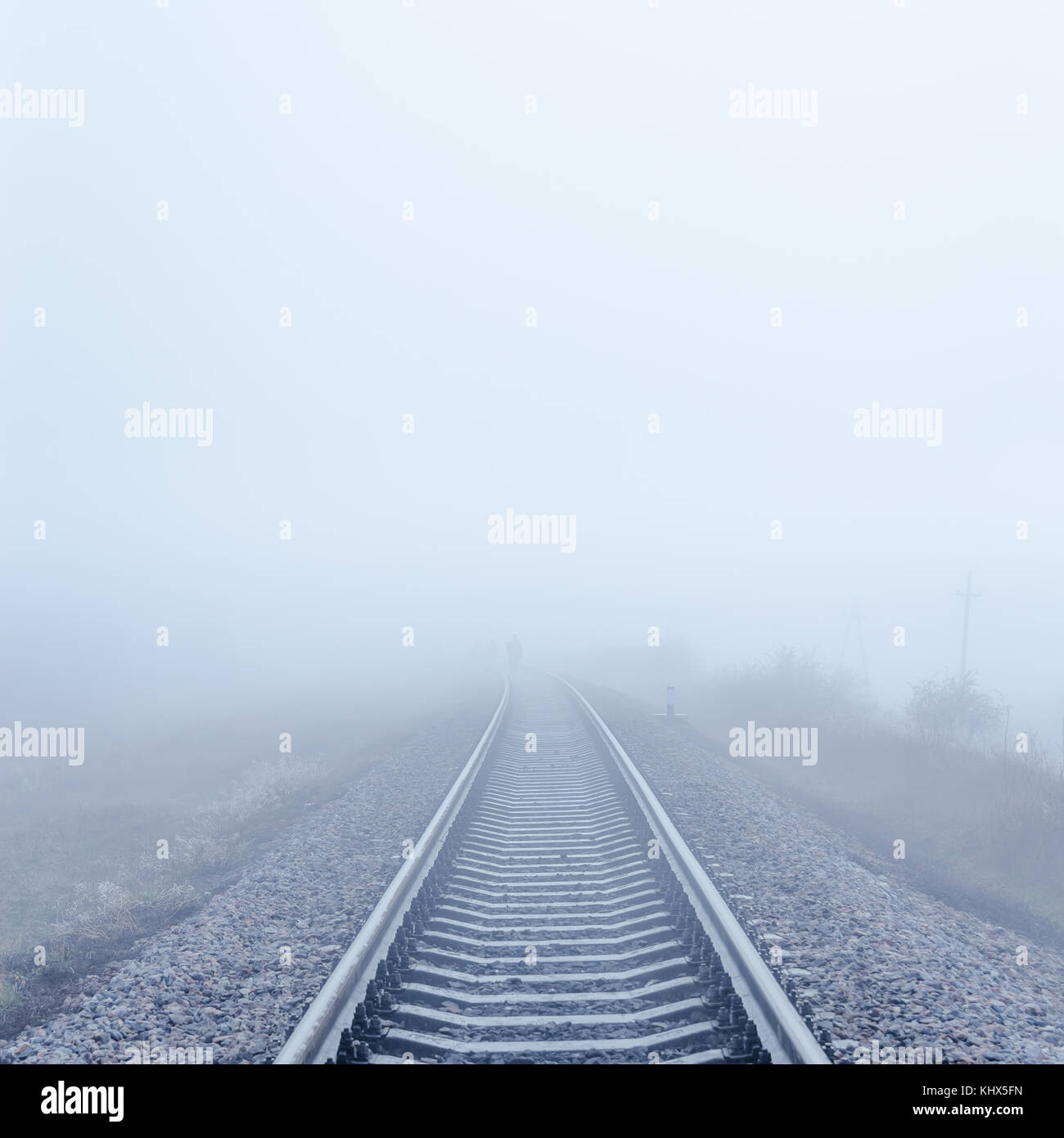 The ghost railway line track hi-res stock photography and images - Alamy