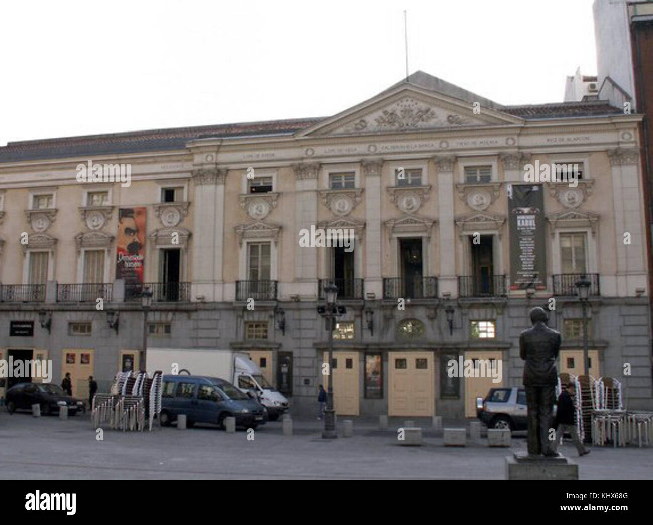 Plaza Santa Ana 2 Stock Photo - Alamy