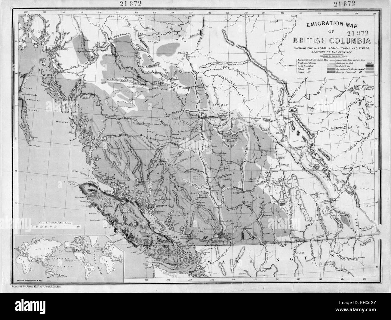 Western canada british columbia Black and White Stock Photos & Images ...