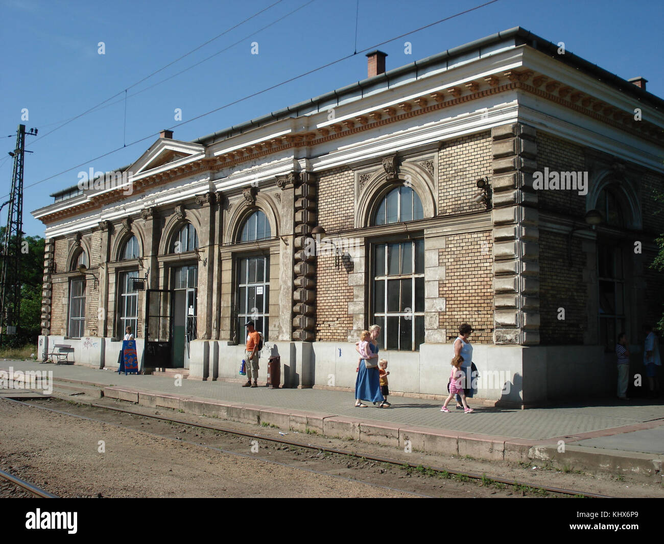 The Godollo Train Station is located in Hungary, known for its ...