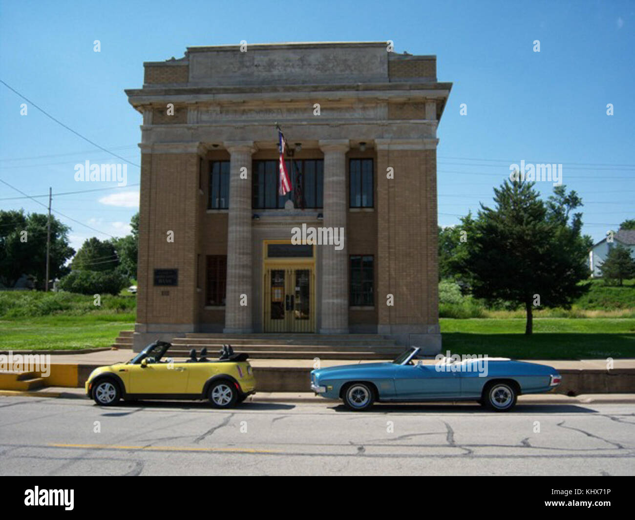 Ladora Savings Bank Stock Photo - Alamy