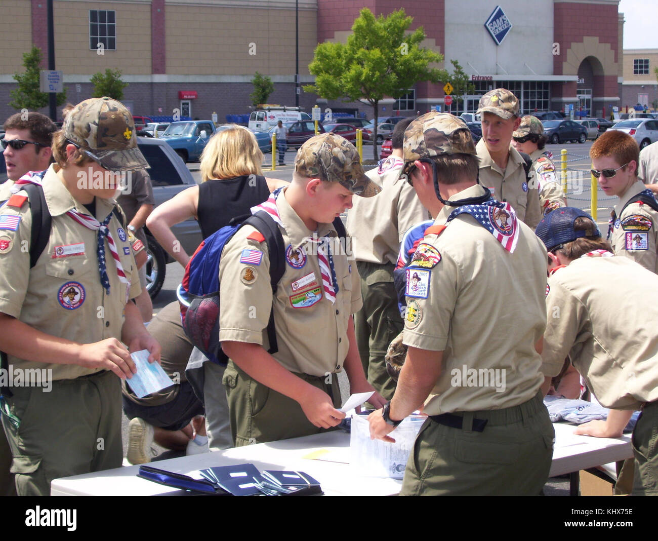 Jamboree camp hi-res stock photography and images - Alamy