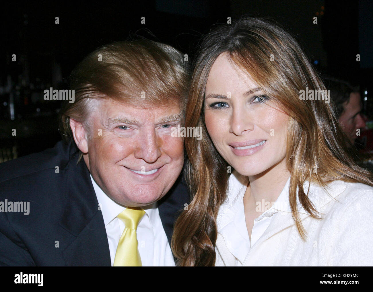 PALM BEACH, FL - 2009: Donald Trump and Melania Knauss at the Mar-A ...