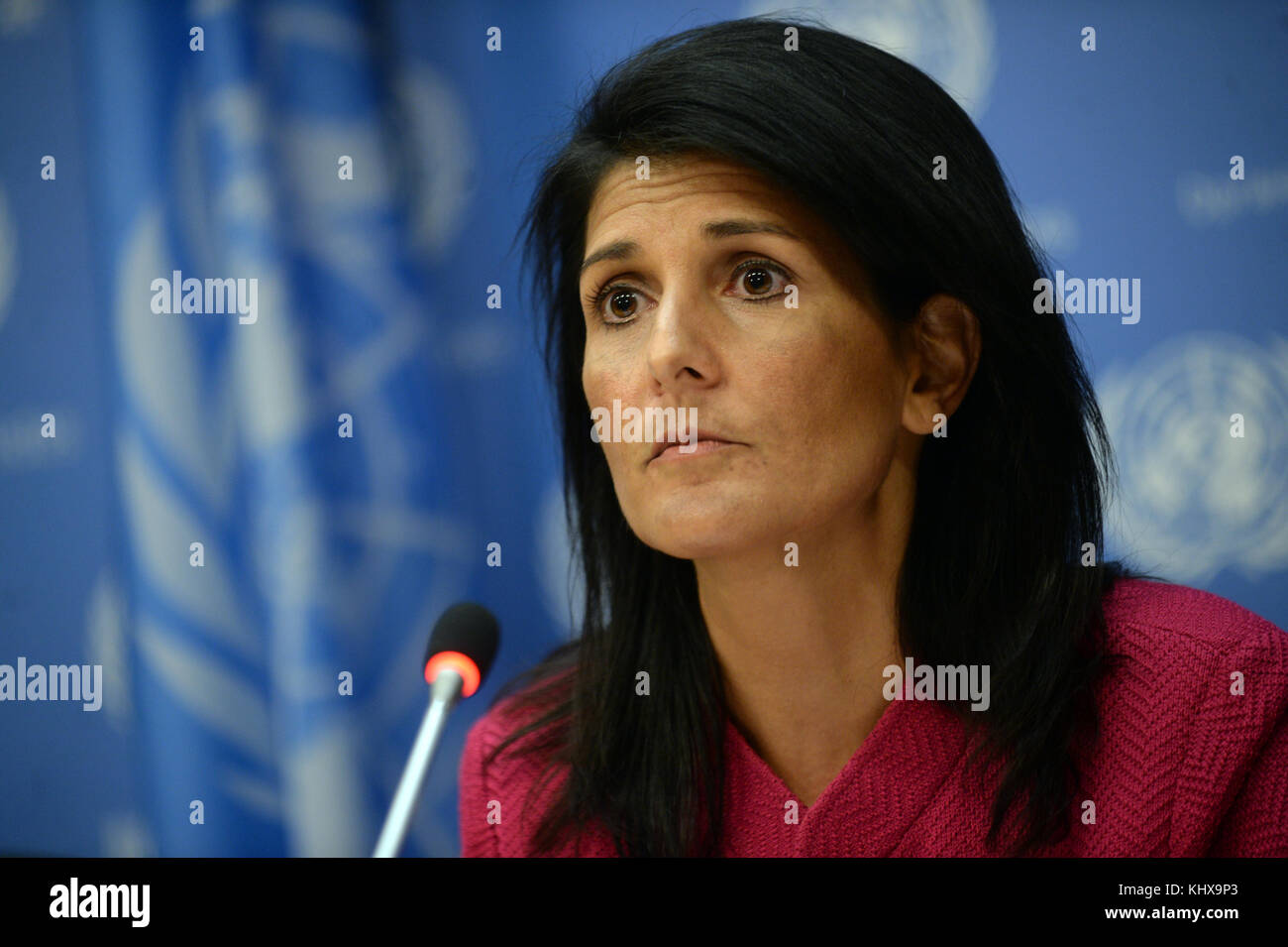 NEW YORK, NY - APRIL 3: U.S. Ambassador to the United Nation Nikki ...