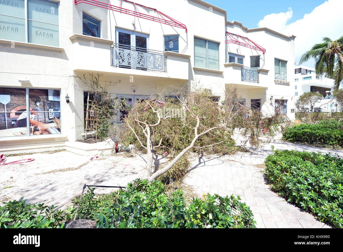 New miami beach evacuation hurricane hi-res stock photography and ...