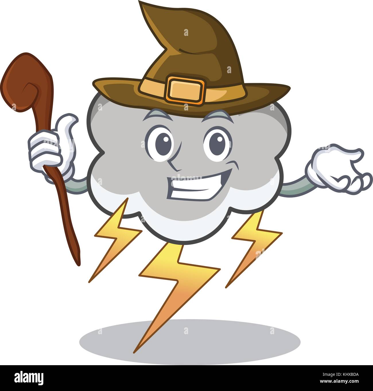 Witch thunder cloud character cartoon Stock Vector Image & Art - Alamy Witch thunder cloud character cartoon Stock Vector Image & Art - Alamy