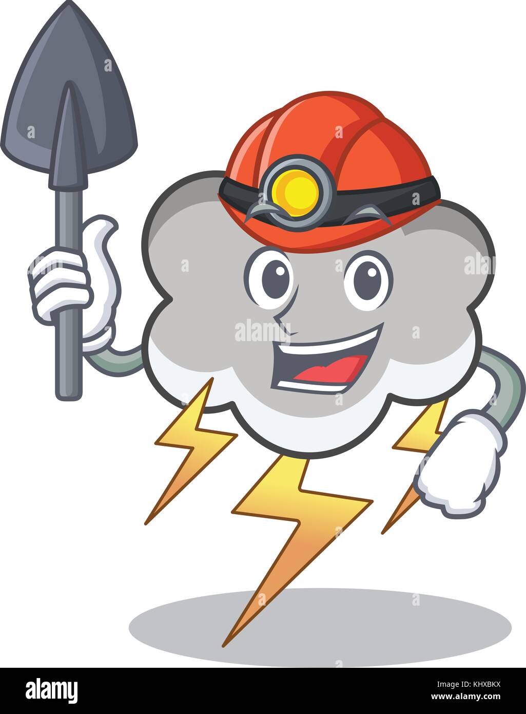 Miner thunder cloud character cartoon Stock Vector Image & Art - Alamy Miner thunder cloud character cartoon Stock Vector Image & Art - Alamy