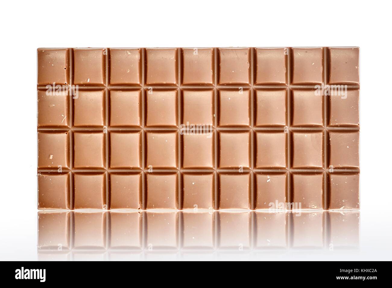 A studio photo of a block of chocolate Stock Photo - Alamy
