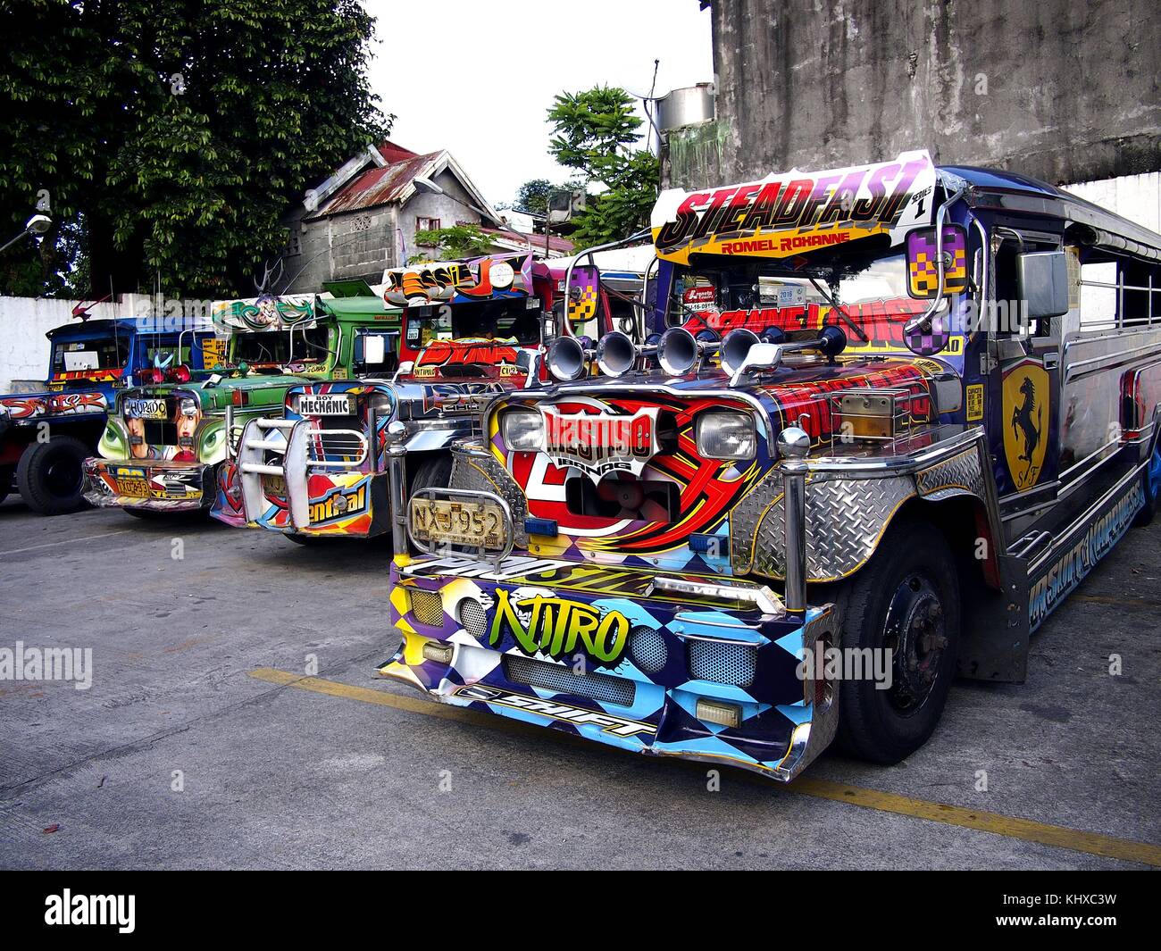 Filipino jeepney driver hi-res stock photography and images - Alamy
