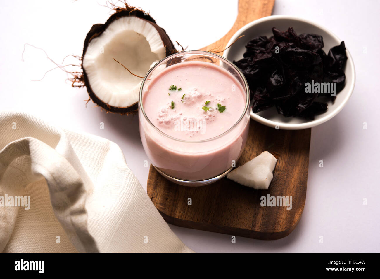 Solkadhi OR Kokum curry, A famous drink from Goa or Maharashtra`s ...