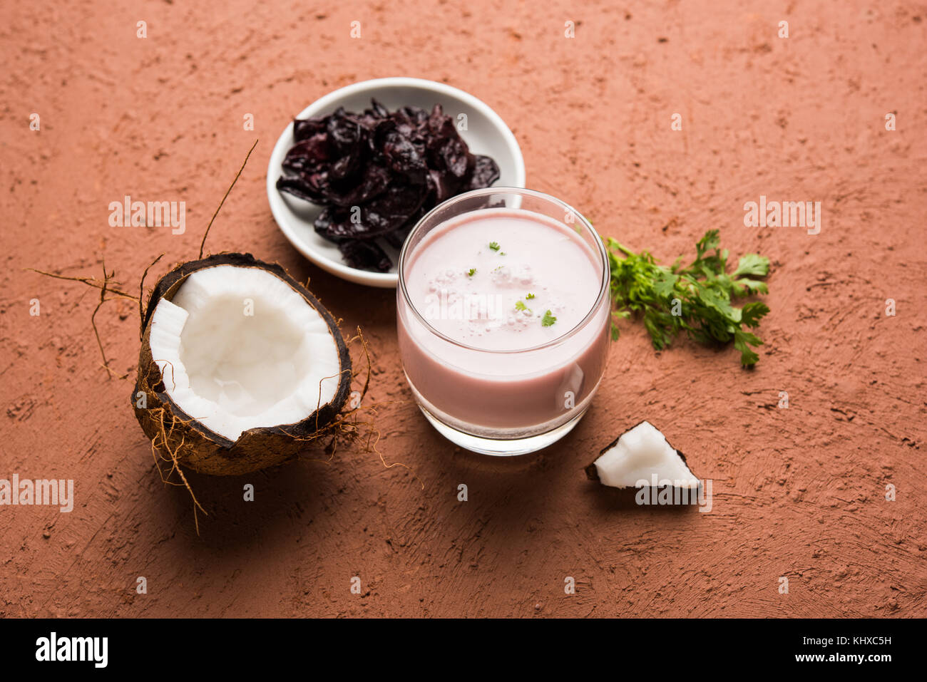 Solkadhi OR Kokum curry, A famous drink from Goa or Maharashtra`s ...