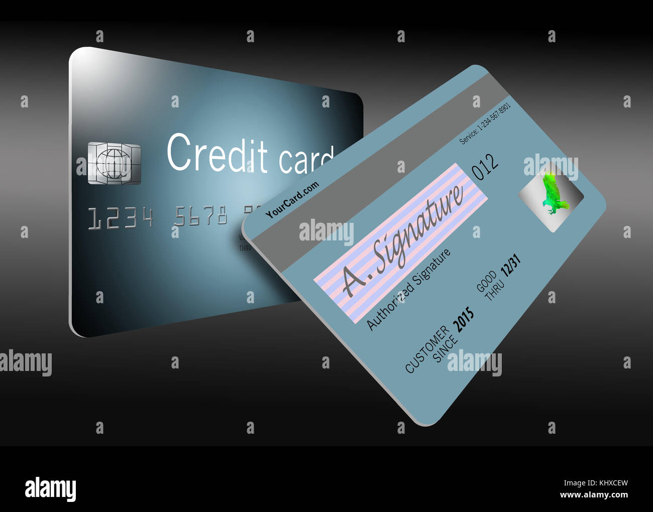 Credit card back magnetic strip hi-res stock photography and images - Alamy