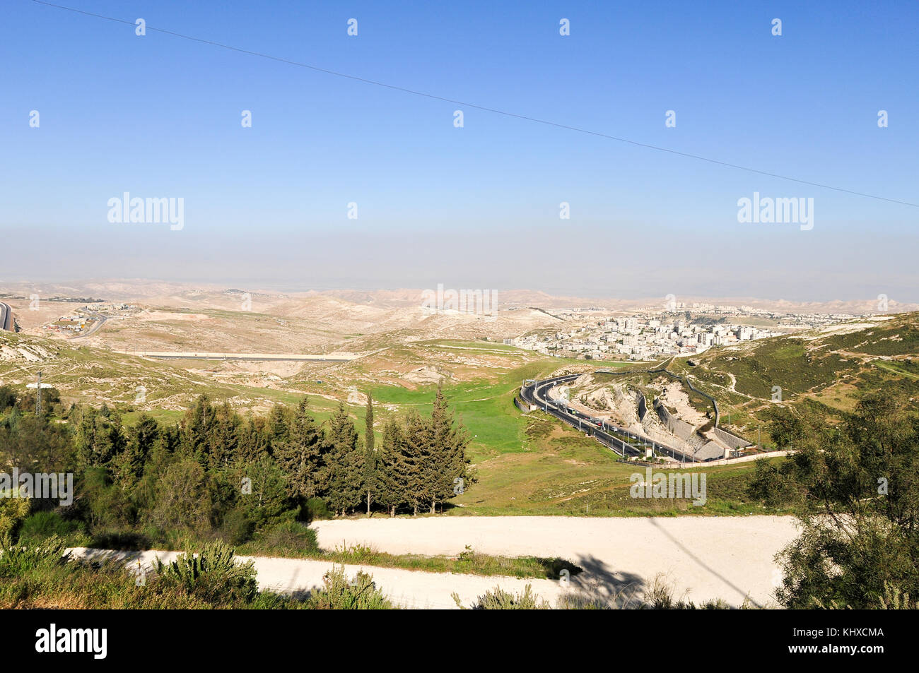 Panoramic view of East Jerusalem, Israel during the day Stock Photo - Alamy