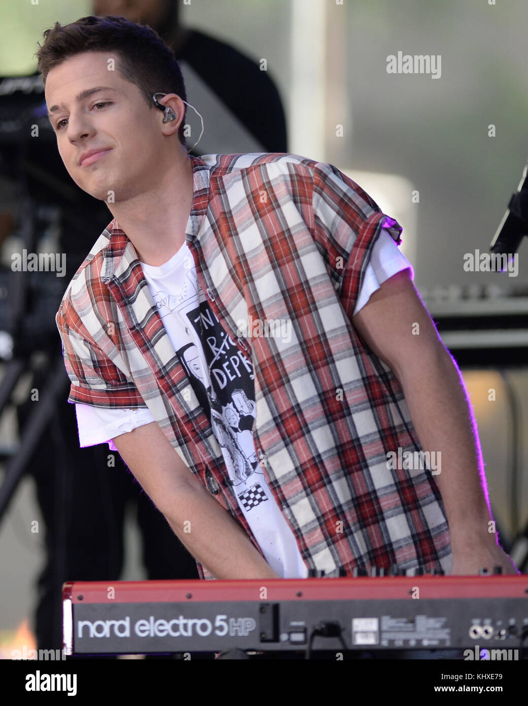 NEW YORK, NY - JUNE 30: Charlie Puth performs on NBC's 'Today'at ...