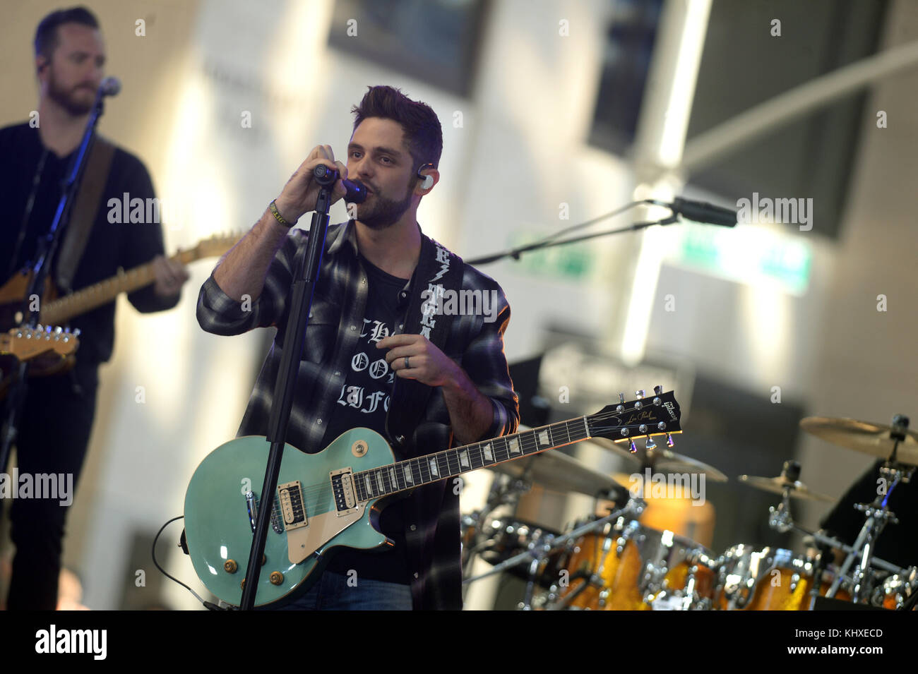 NEW YORK, NY - JUNE 02: Thomas Rhett performs on NBC's 'Today' at ...
