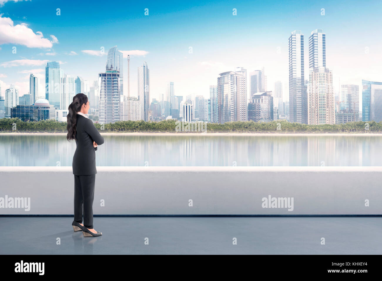 Business future skyline hi-res stock photography and images - Alamy