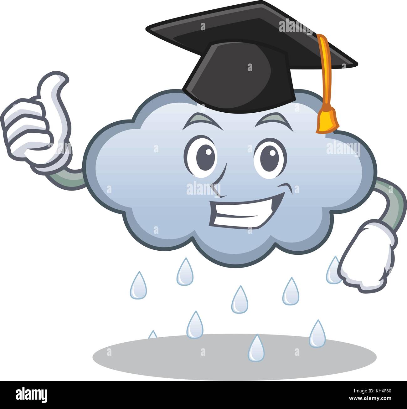 Rain graduation Stock Vector Images - Alamy