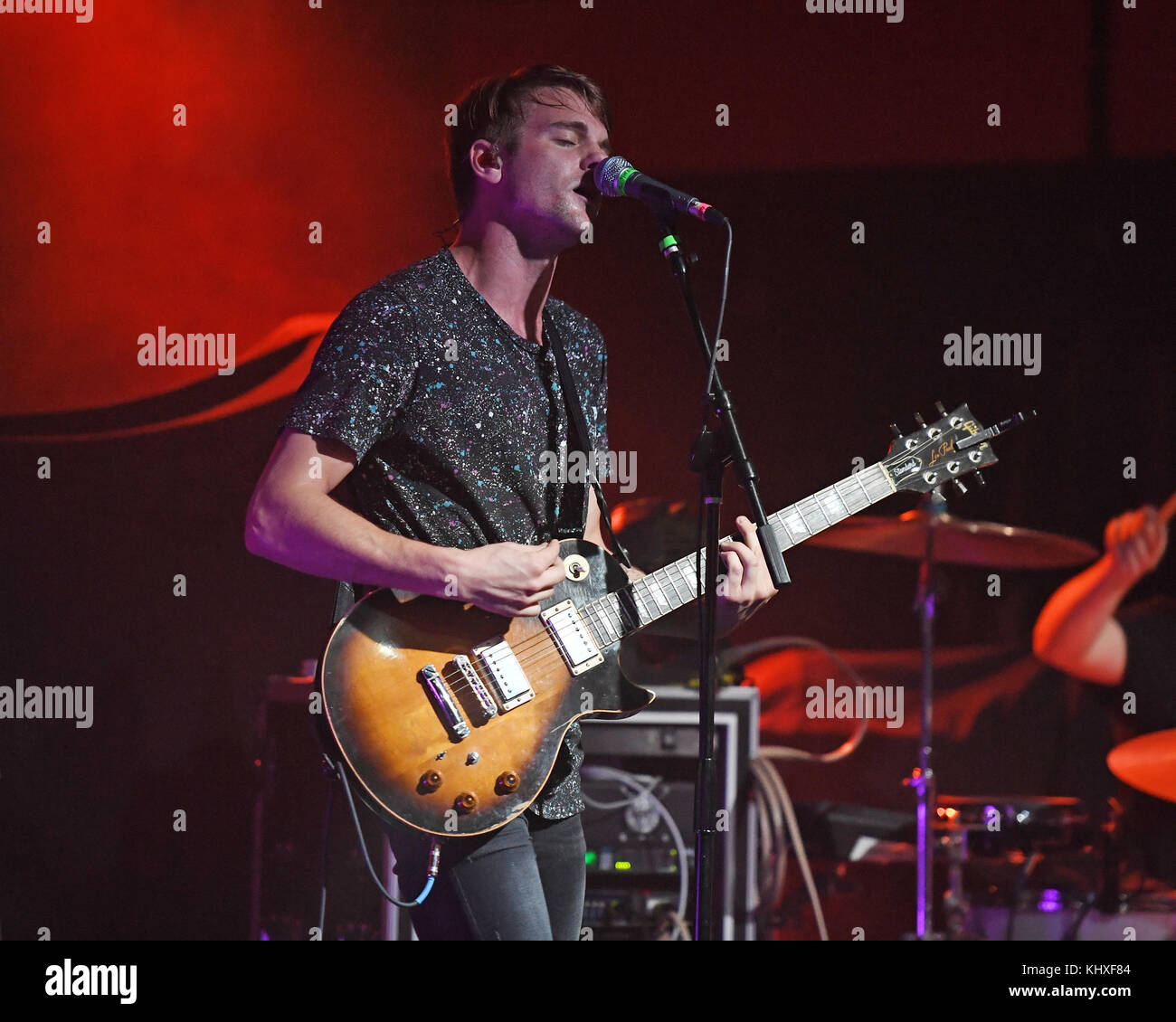 FORT LAUDERDALE, FL - FEBRUARY 16: Keegan Calmes of Vinyl Theatre ...