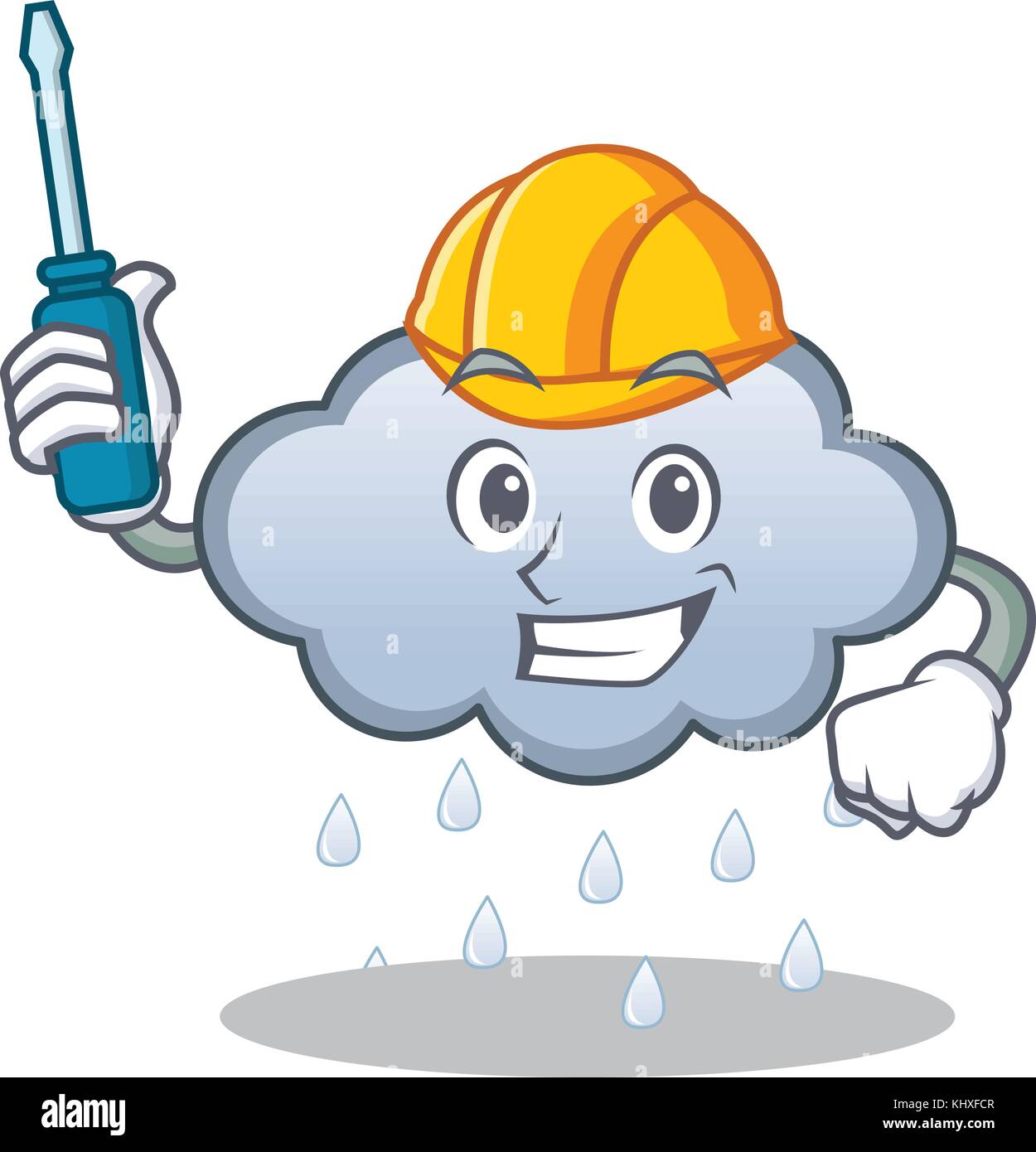 Automotive rain cloud character cartoon Stock Vector Image & Art - Alamy