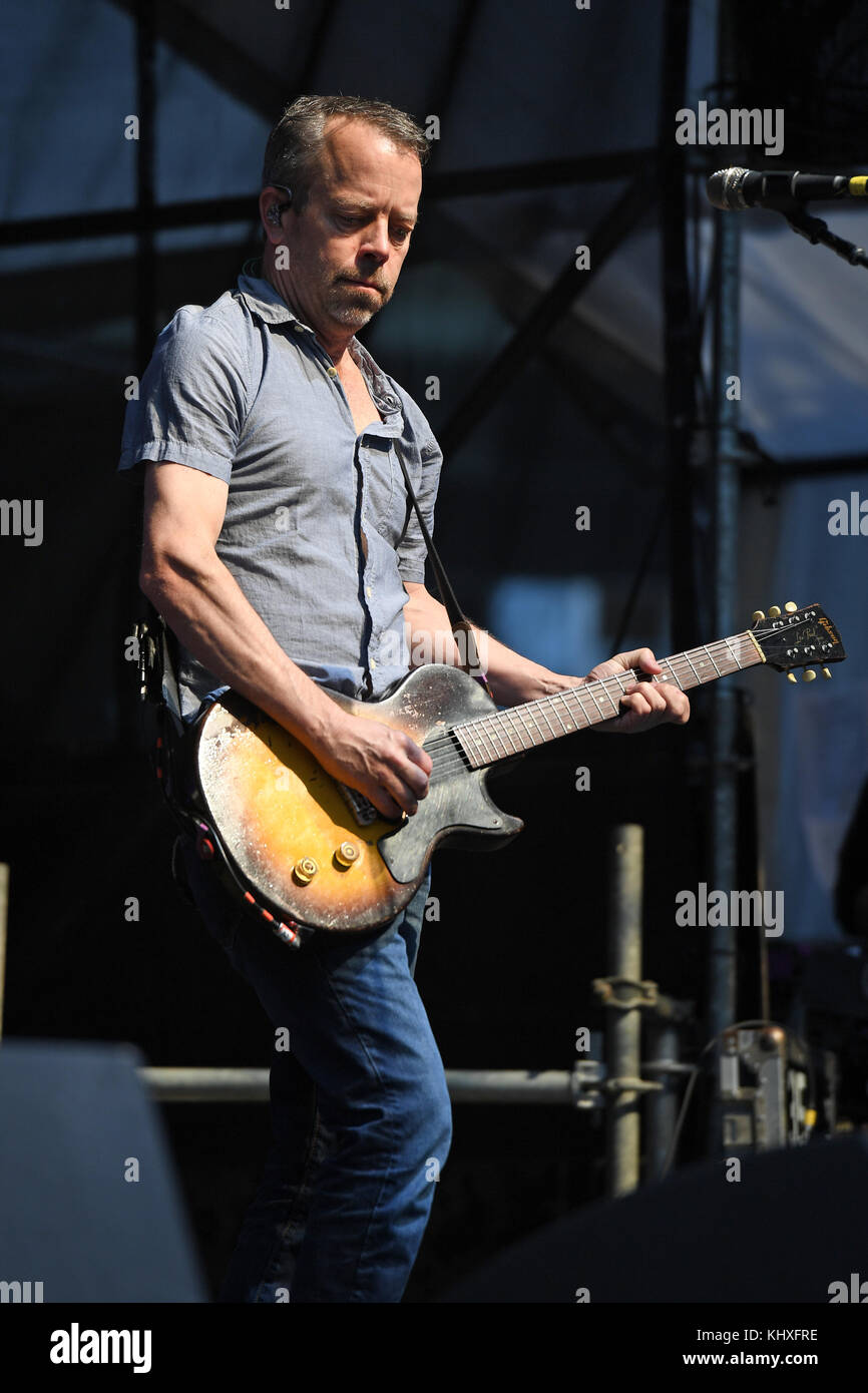 MIAMI GARDENS, FL - FEBRUARY 11: David Bryson of Counting Crows ...
