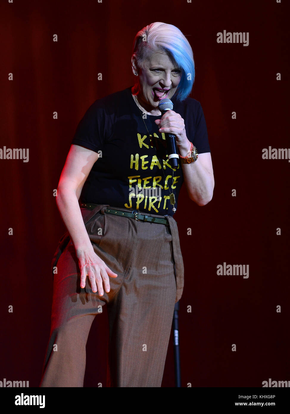 HOLLYWOOD, FL - FEBRUARY 04: Comedian Lisa Lampanelli at Hard Rock Live ...