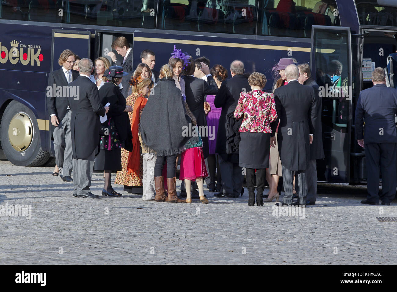 BRUSSELS, BELGIUM - NOVEMBER 20: Bernardo Guillermo and partner Eva ...