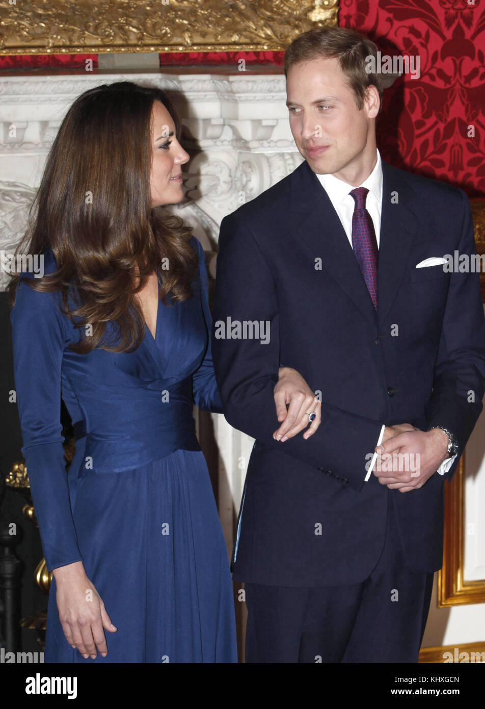 Kate Middleton Engagement Dress