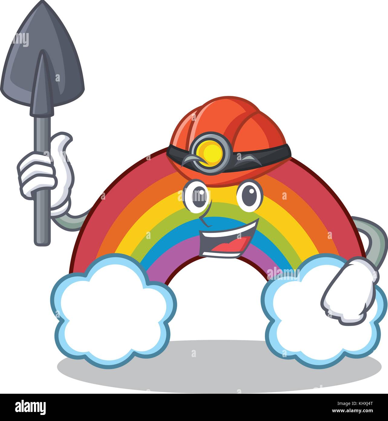 Dredger rainbow Stock Vector Images - Alamy