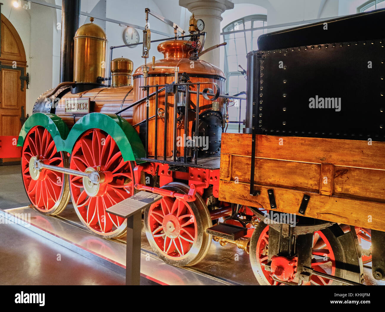 Saxonia locomotive hi-res stock photography and images - Alamy