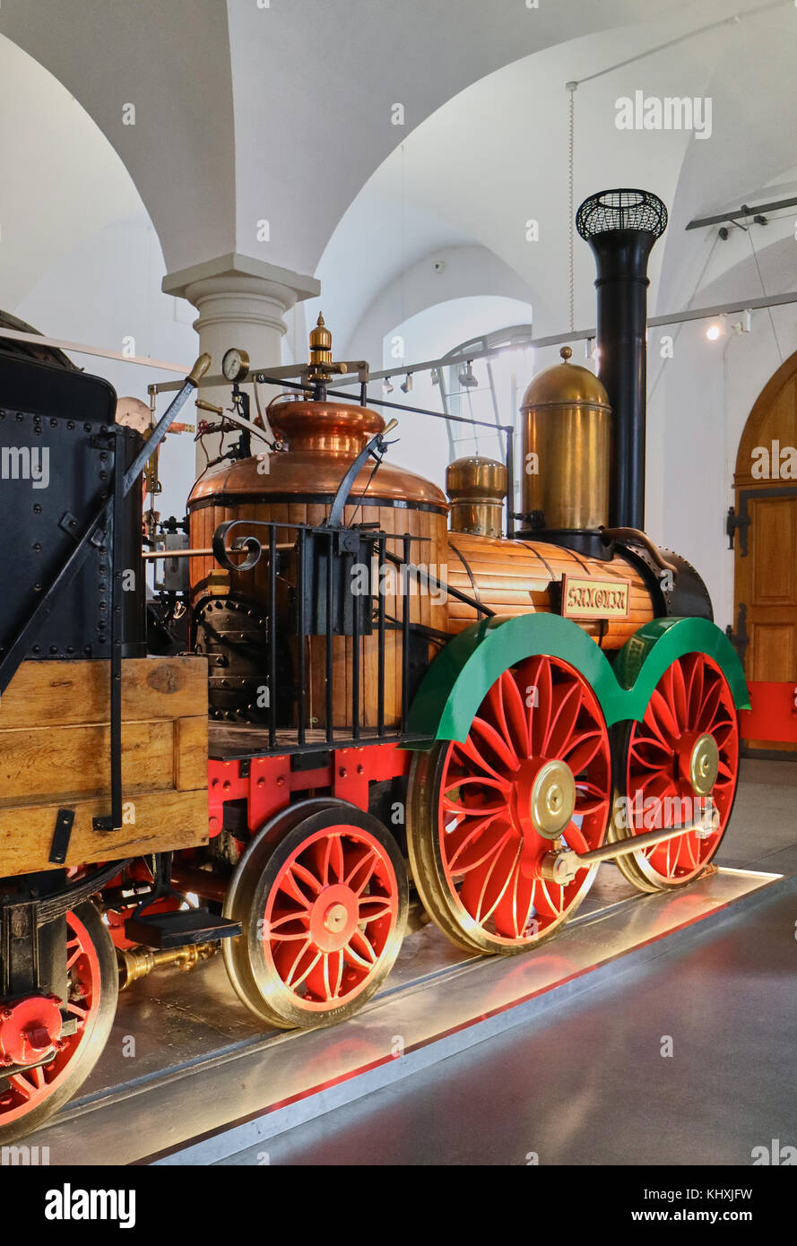 Saxonia locomotive hi-res stock photography and images - Alamy