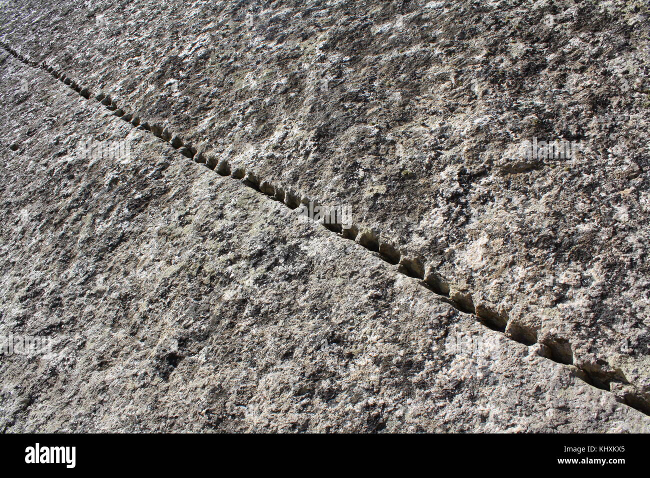 Rock holes drilled in rock hi-res stock photography and images - Alamy