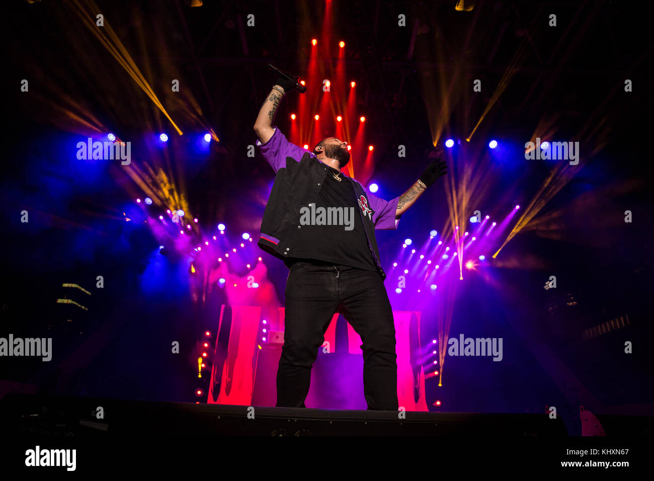 Hip-Hop star Belly performs at Toronto's City Hall celebrating Canada ...