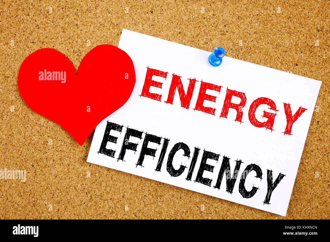 Hand writing text caption inspiration showing I Love Energy Efficiency ...