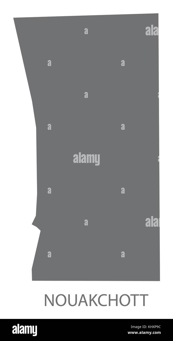 Nouakchott map Stock Vector Images - Alamy