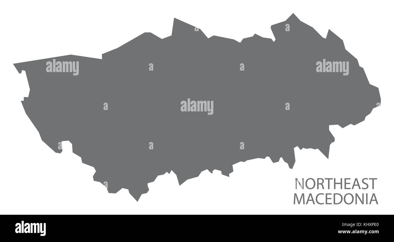 North macedonia map Stock Vector Images - Alamy