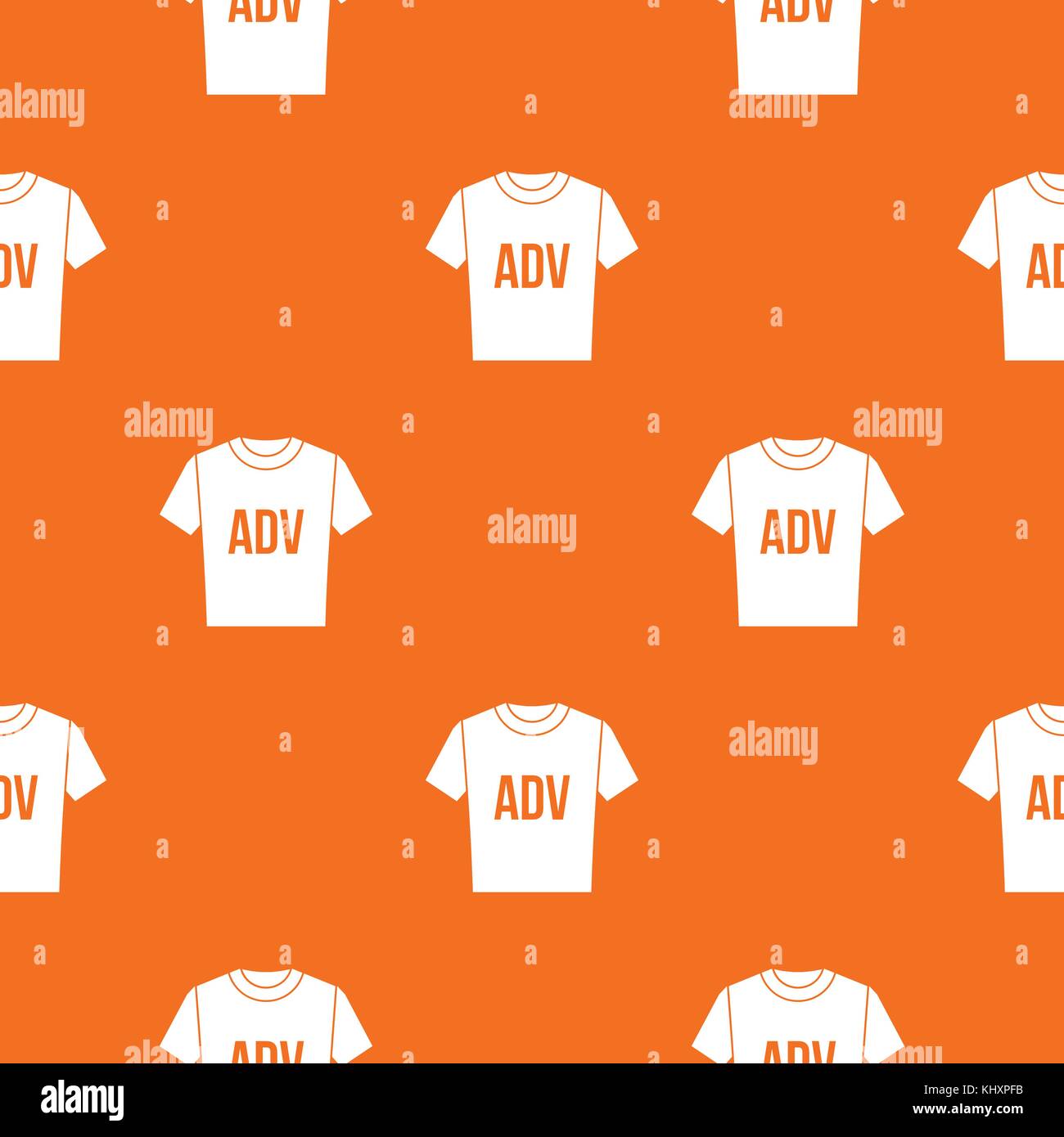 T-shirt with print ADV pattern seamless Stock Vector Image & Art - Alamy