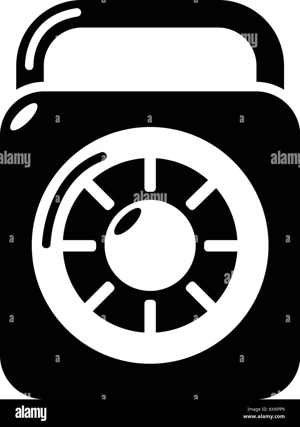 Lock element icon, simple black style Stock Vector Image & Art - Alamy